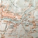 Antique 1937 Merano, Italy Map From Muirhead's Blue Guides & Baedekers ...