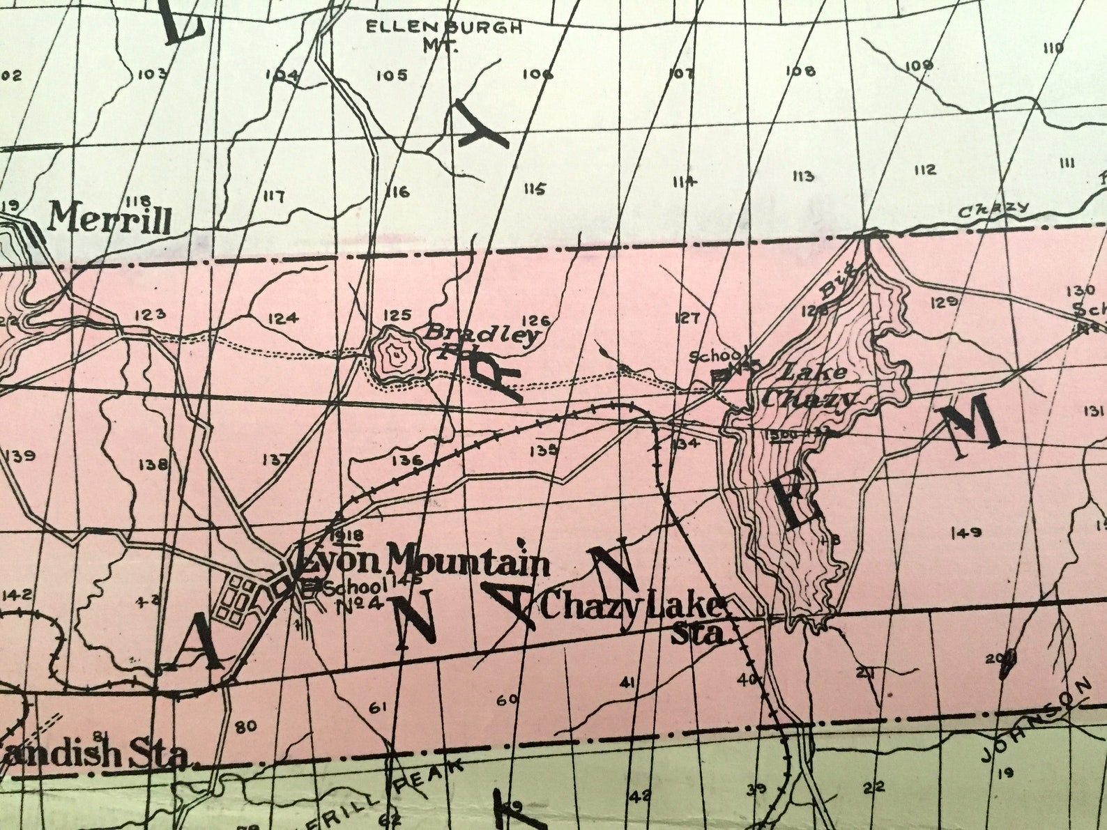 Antique Clinton County New York 1912 New Century Atlas Map - Etsy