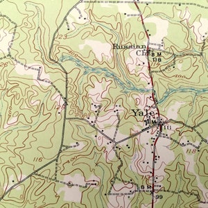 Antique Jarratt, Virginia 1951 US Geological Survey Topographic Map ...
