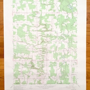 Antique Windsor, Ohio 1959 US Geological Survey Topographic Map ...