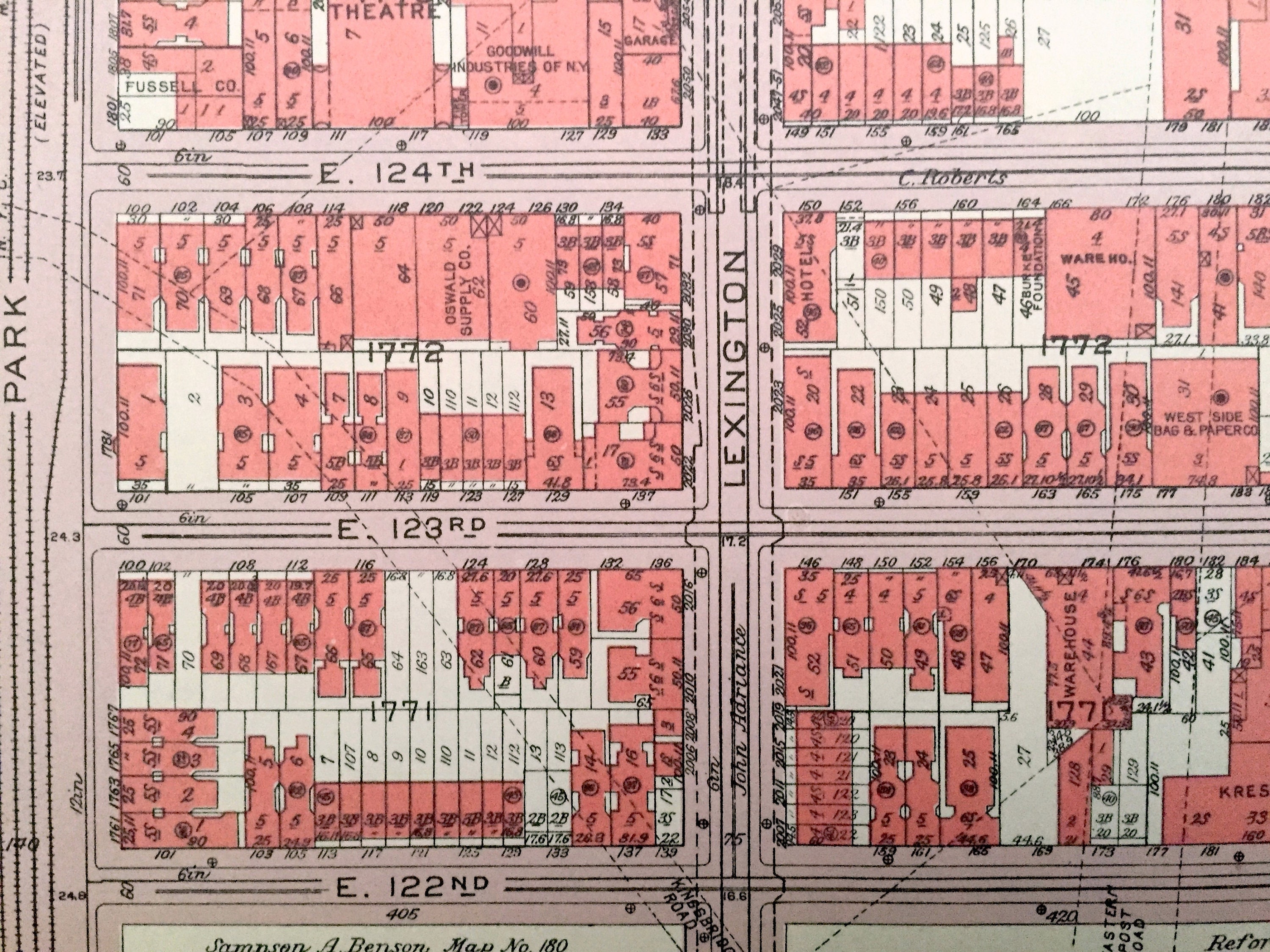 Antique Manhattan New York City Map from Bromley's 1955 | Etsy