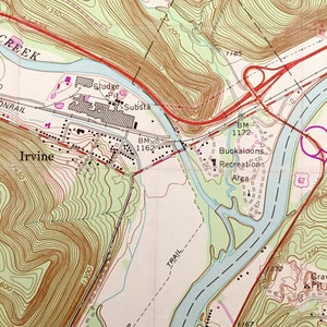 Antique Youngsville, Pennsylvania 1969 US Geological Survey Topographic ...