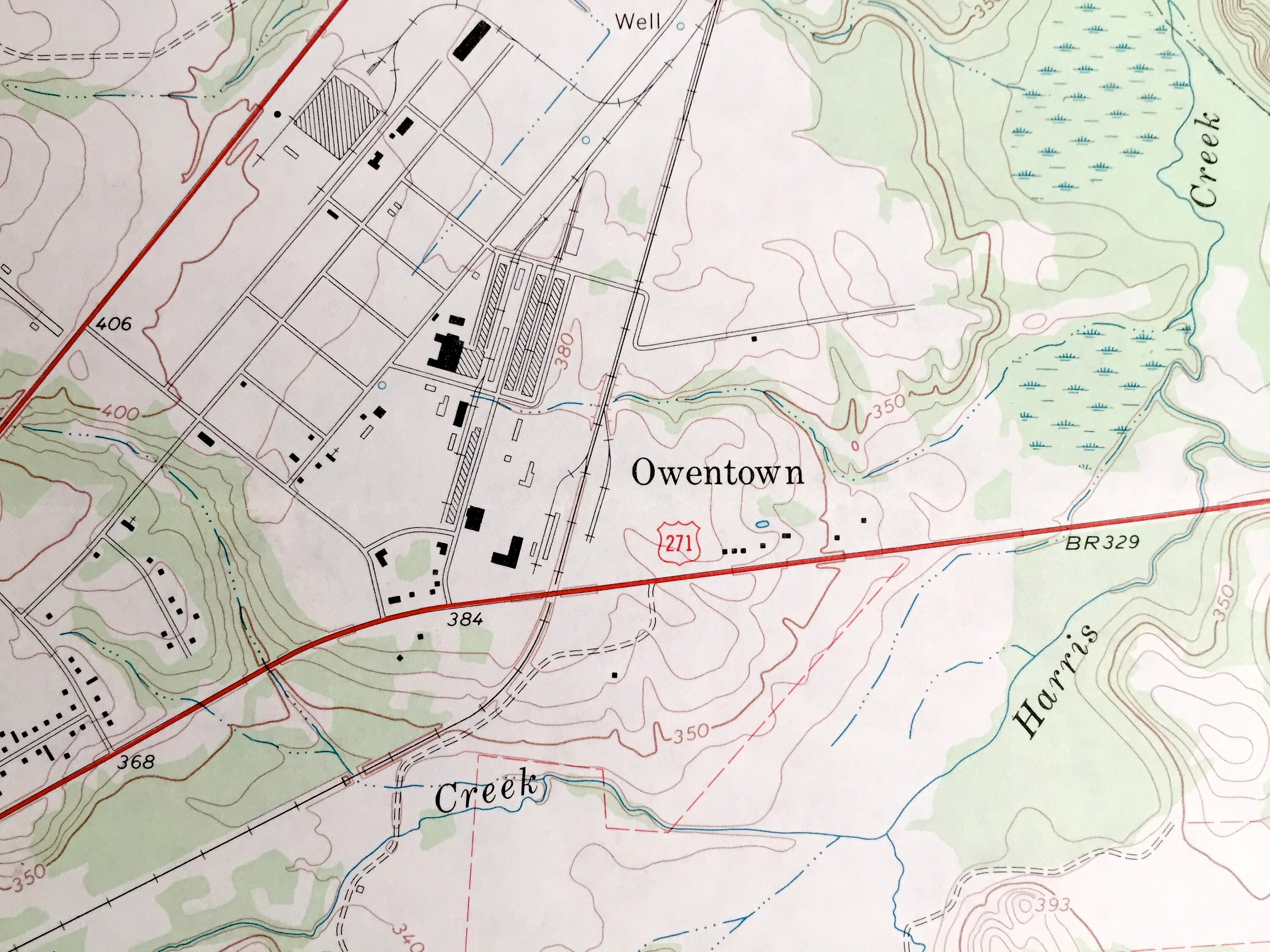 Antique Winona Texas 1966 US Geological Survey Topographic | Etsy