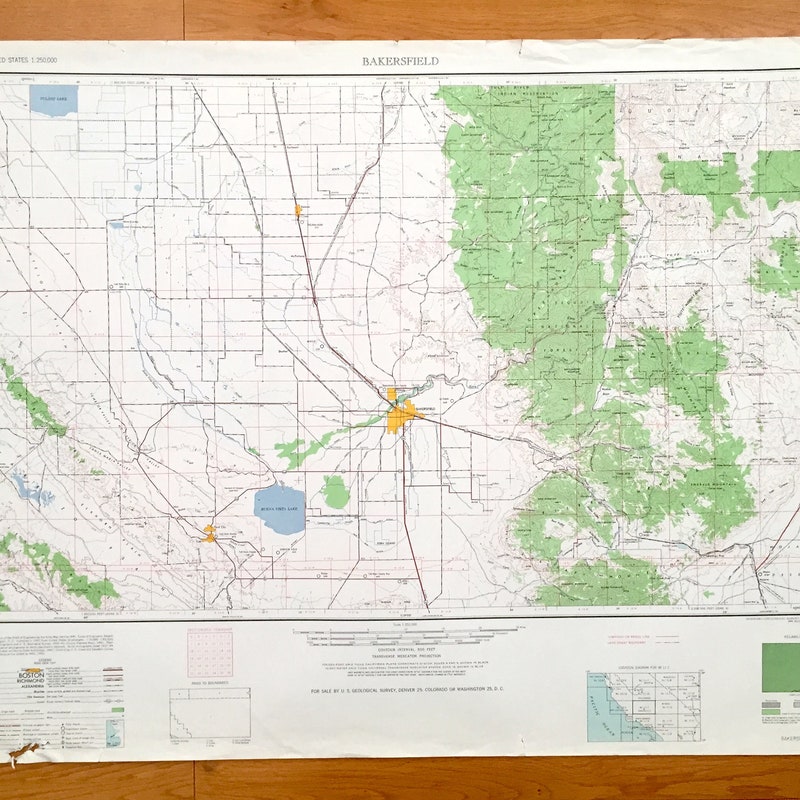 VintageMapsCo - Etsy