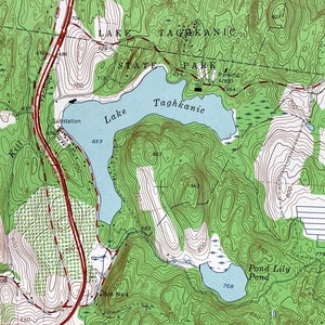 Antique Ancram, New York 1960 US Geological Survey Topographic Map ...