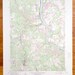 Antique Parker, Pennsylvania 1963 US Geological Survey Topographic Map ...