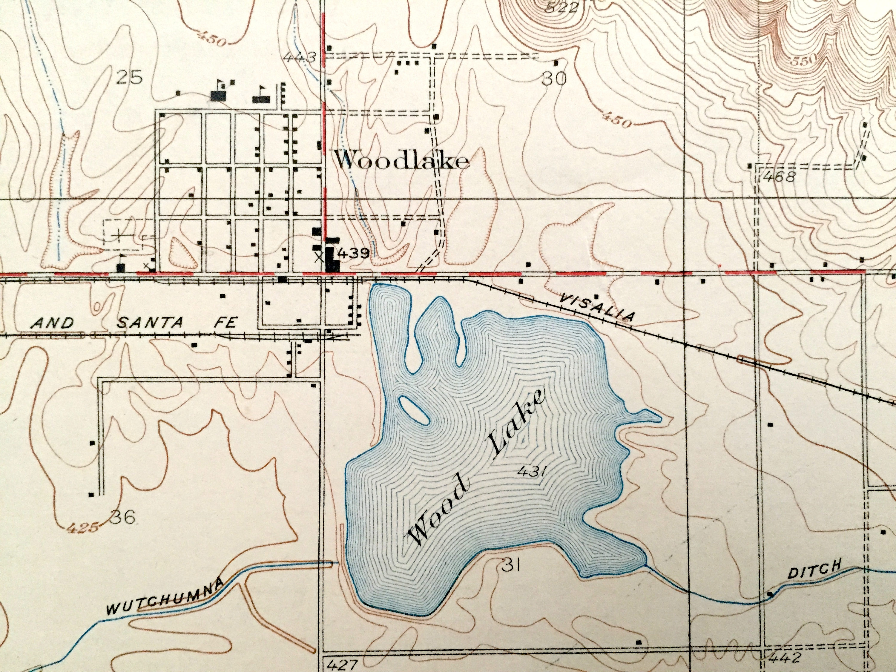 Antique Lemon Cove California 1928 US Geological Survey - Etsy UK