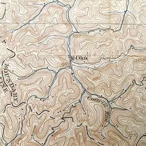 Antique Ivydale, West Virginia 1907 US Geological Survey Topographic ...