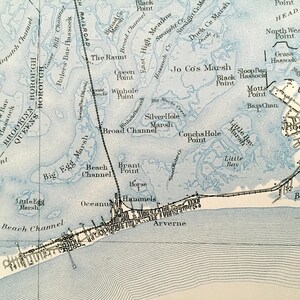 Antique Brooklyn & Queens, New York City 1901 US Geological Survey Topographic Map – Manhattan ...