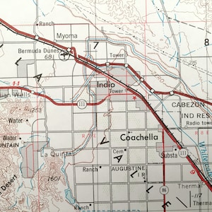 Antique Santa Ana, California 1959 US Geological Survey Topographic Map ...