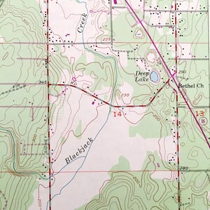 Antique Burley, Washington 1953 US Geological Survey Topographic Map ...