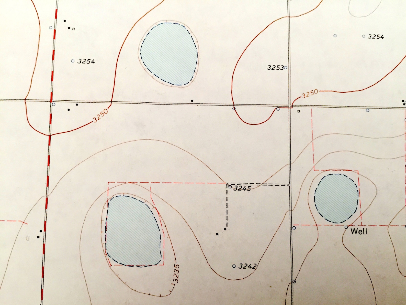 Antique Lockney Texas 1965 US Geological Survey Topographic | Etsy
