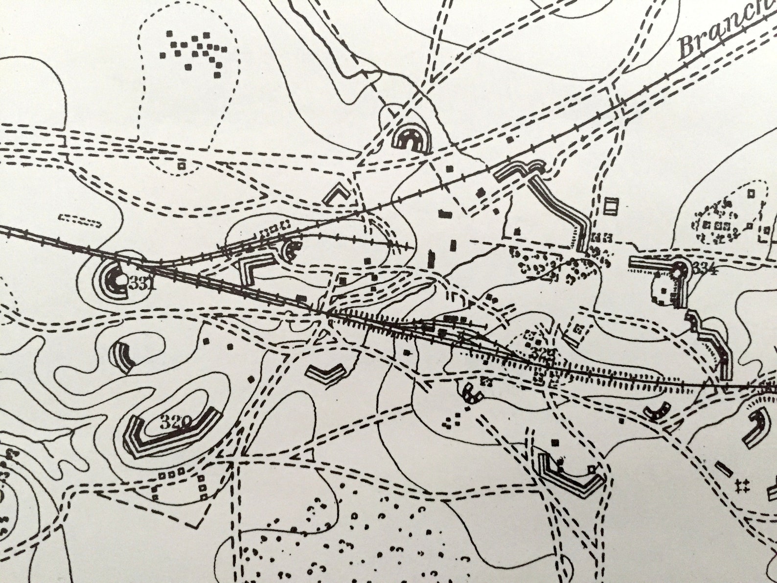 Antique 1862 Civil War Maps Manassas Junction and Vicinity - Etsy