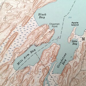 Antique Hammond, New York 1961 US Geological Survey Topographic Map ...