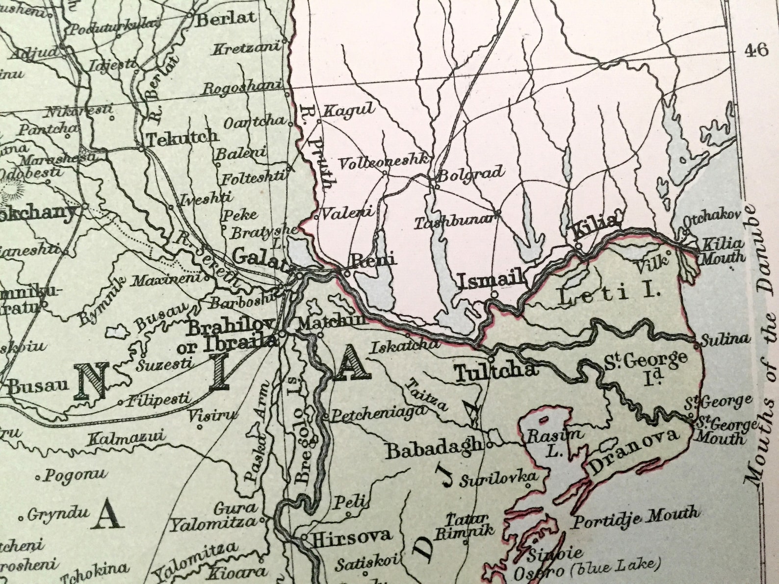 Antique 1888 Turkey in Europe Map From A & C Black's World | Etsy