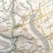 Antique 1832 Ancient European River Basin Map From JG Heck's Atlas ...