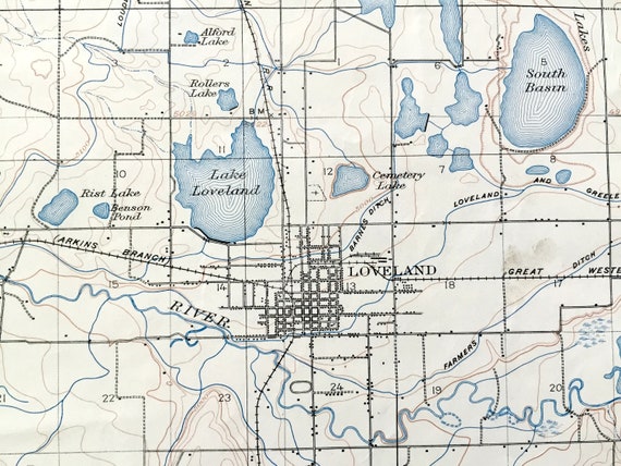 Loveland Colorado Us Map