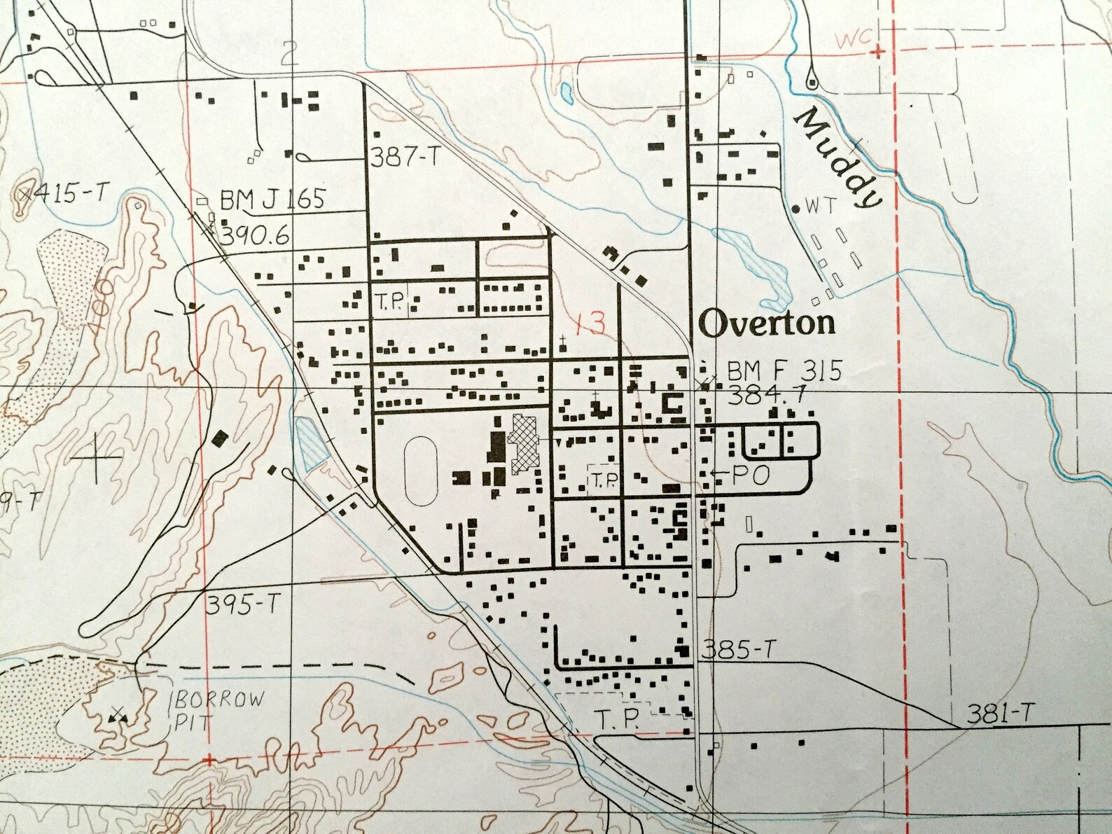 Antique Overton Nevada 1983 US Geological Survey Topographic - Etsy