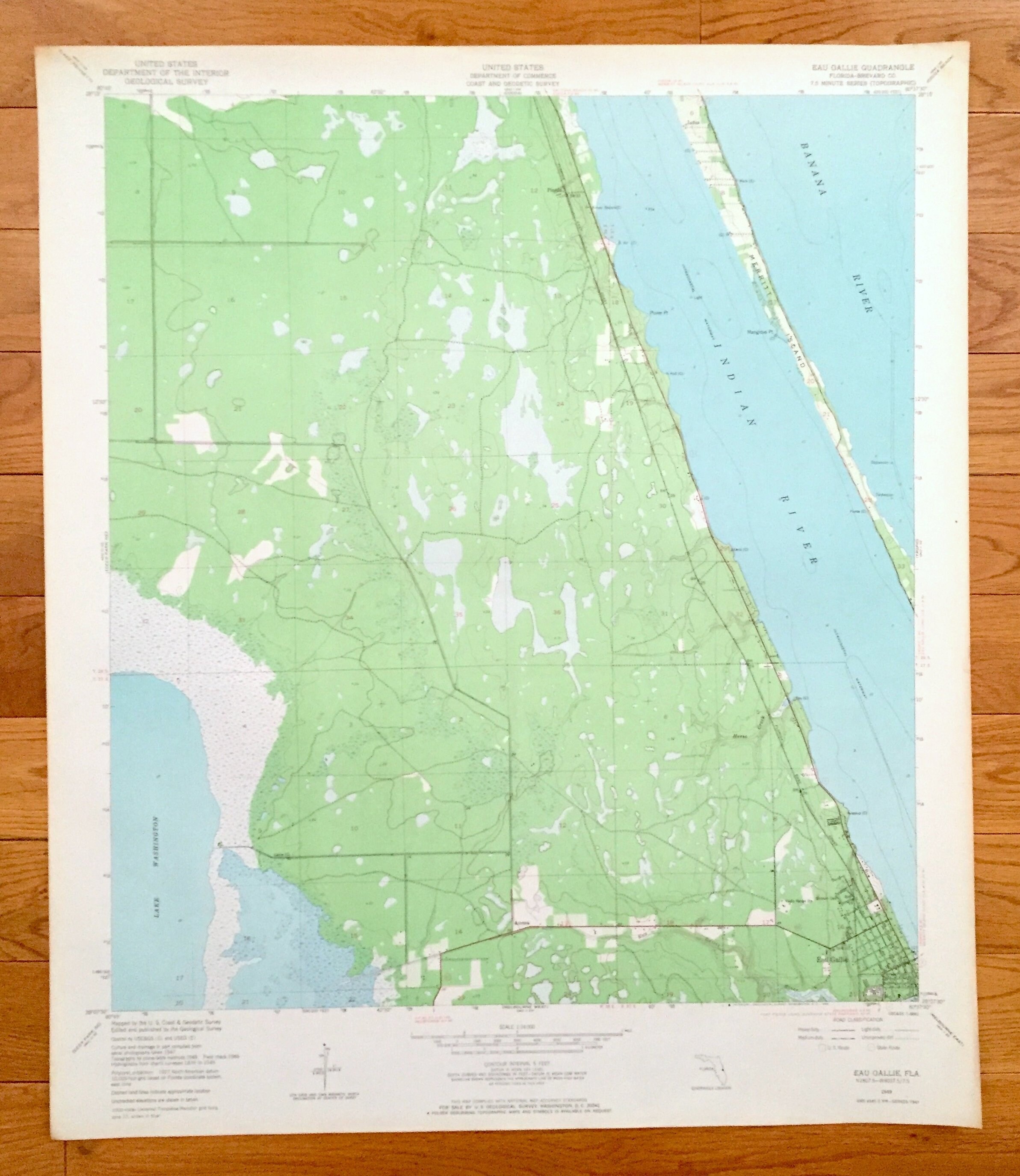 Merritt Island Historical Map Old Historical Maps Of Brevard County,