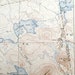 Antique Nicatous Lake, Maine 1934 US Geological Survey Topographic Map ...