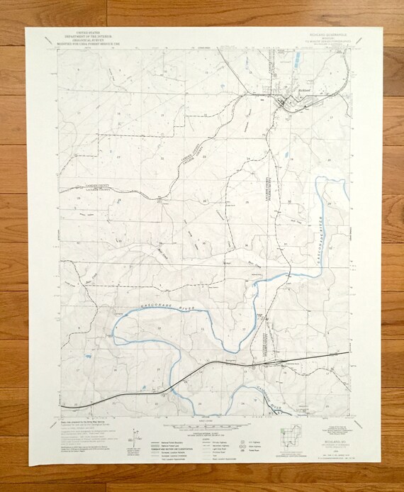 Gasconade River Map
