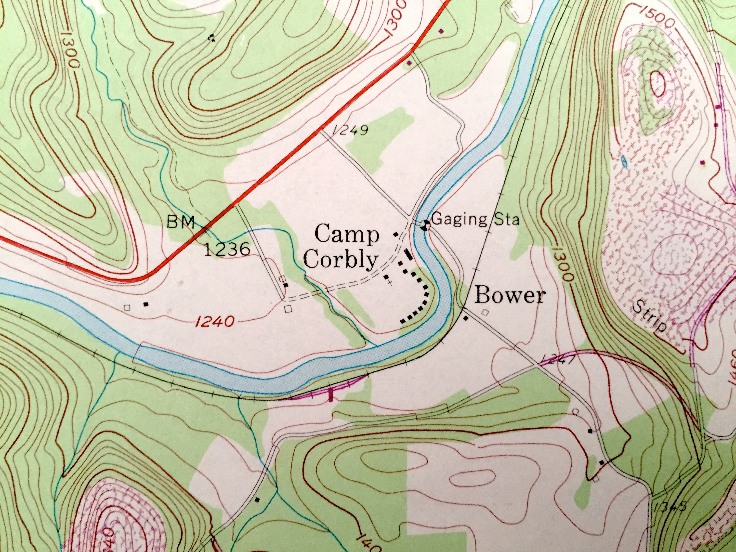 Antique Mahaffey Pennsylvania 1959 US Geological Survey - Etsy UK