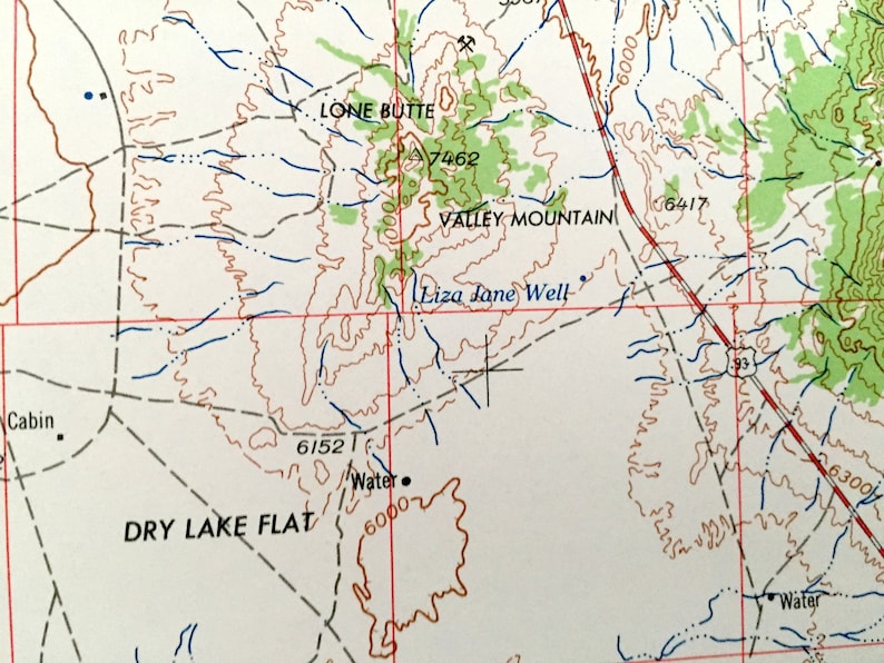 Antique Elko, Nevada 1962 US Geological Survey Topographic Map – Osino ...