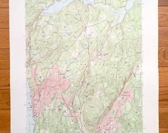 Antique Ossining New York 1943 US Geological Survey - Etsy