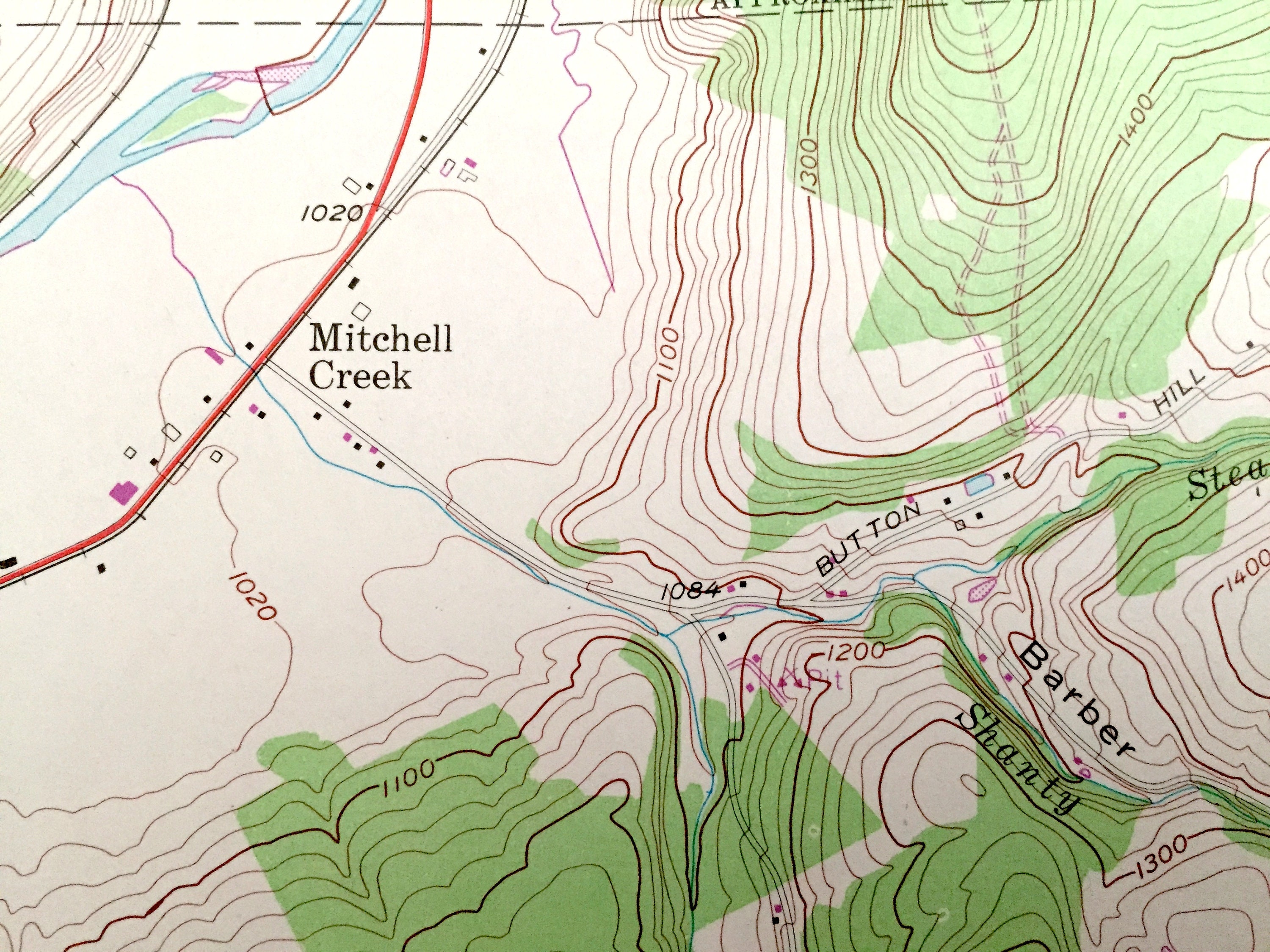 Antique Jackson Summit Pennsylvania 1954 US Geological Survey - Etsy