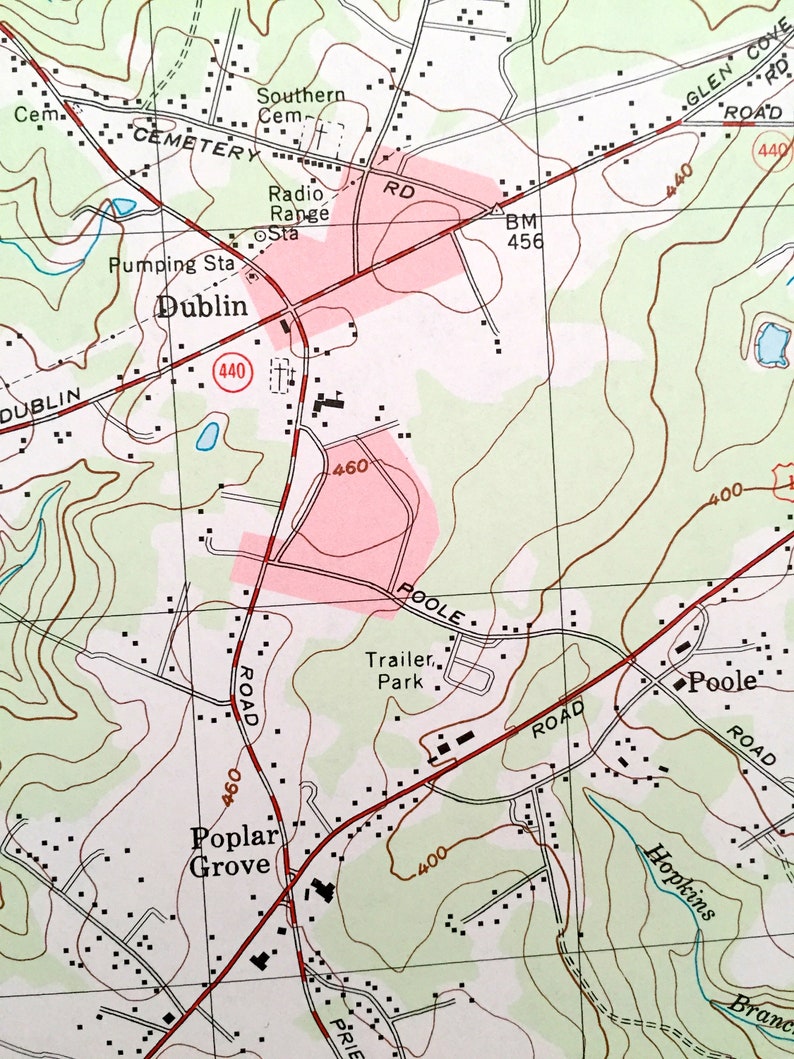 Antique Delta Pennsylvania 1999 US Geological Survey - Etsy