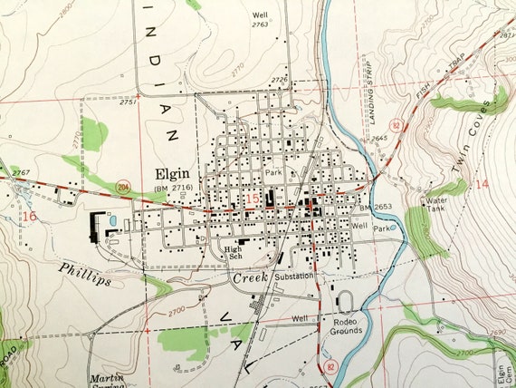 Map Of Elgin Oh