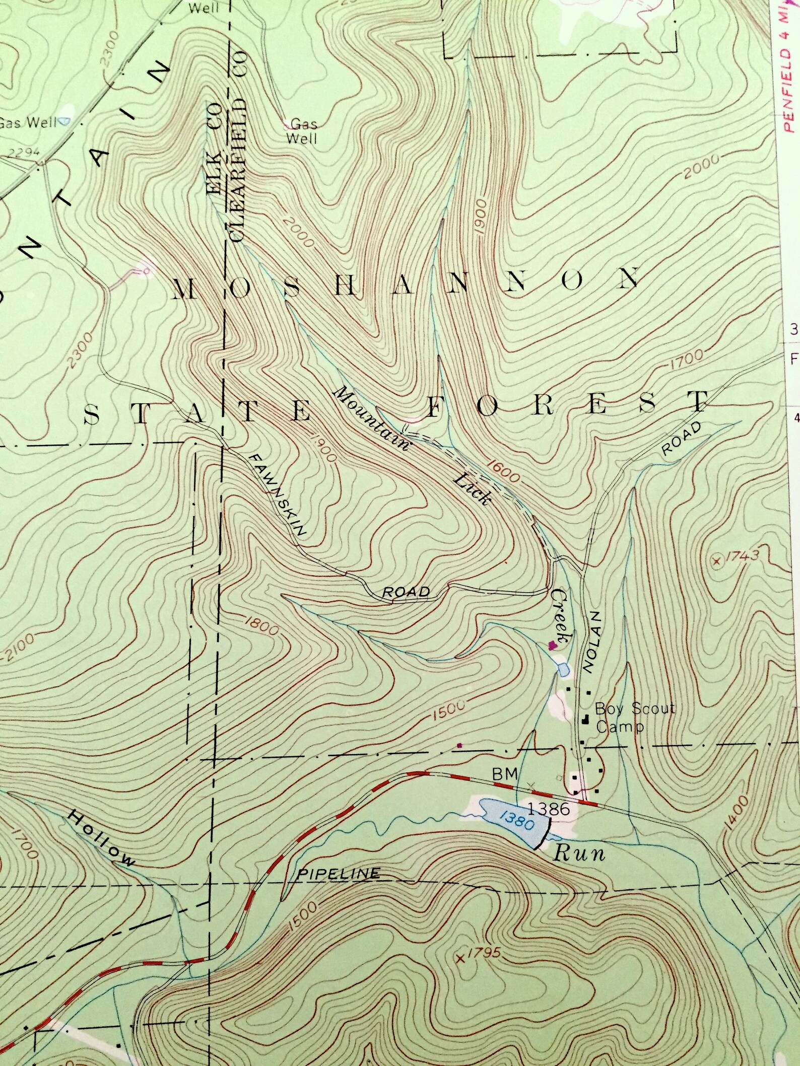 Antique Sabula Pennsylvania 1959 US Geological Survey - Etsy