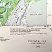 Antique Creola, Alabama 1941 US Geological Survey Topographic Map ...