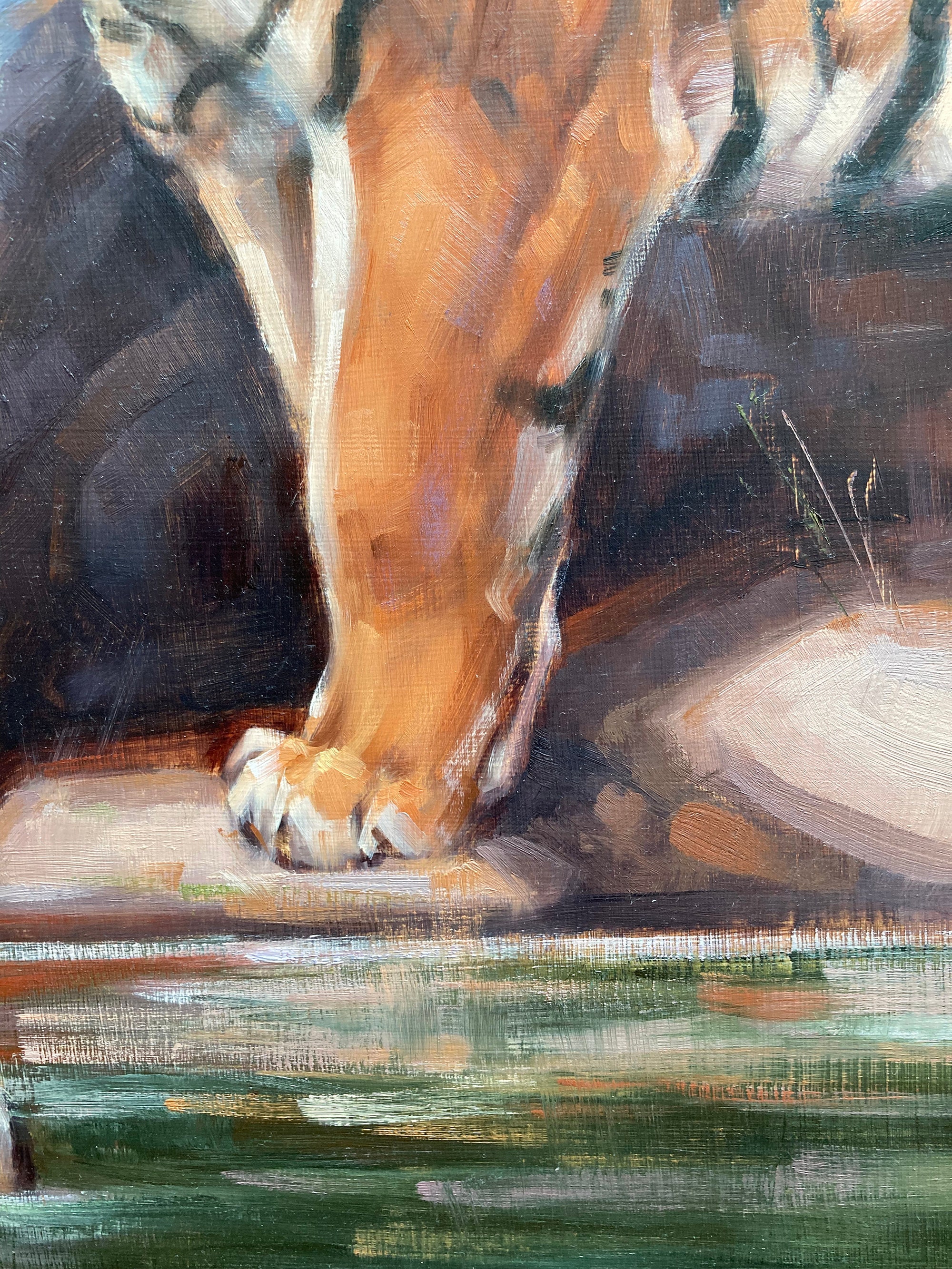 Ruthless Hunter ORIGINAL OIL PAINTING - Etsy