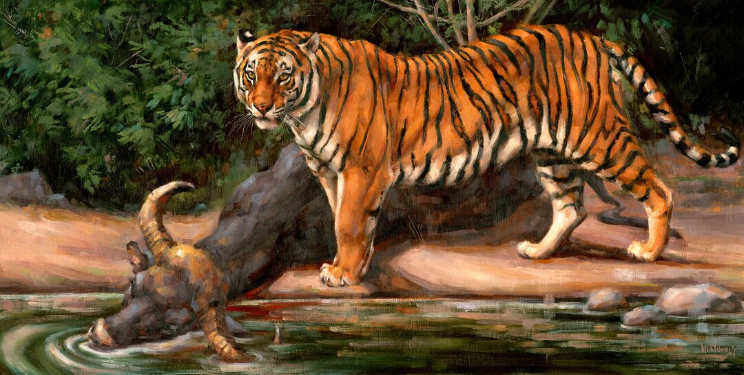 Ruthless Hunter ORIGINAL OIL PAINTING - Etsy