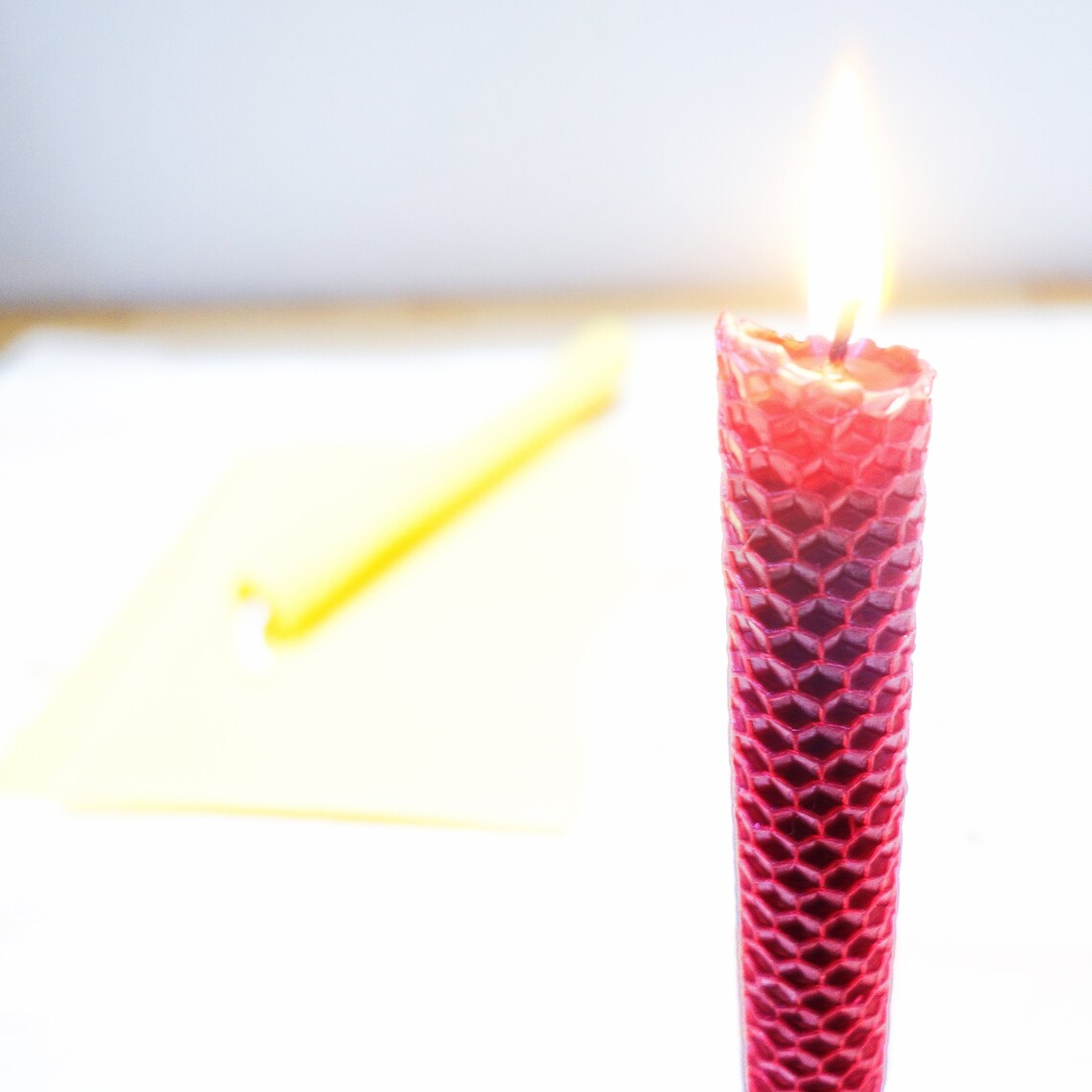 Large Taper Candle Making Kit | 6 Candles | Beeswax Candle Making Set ...