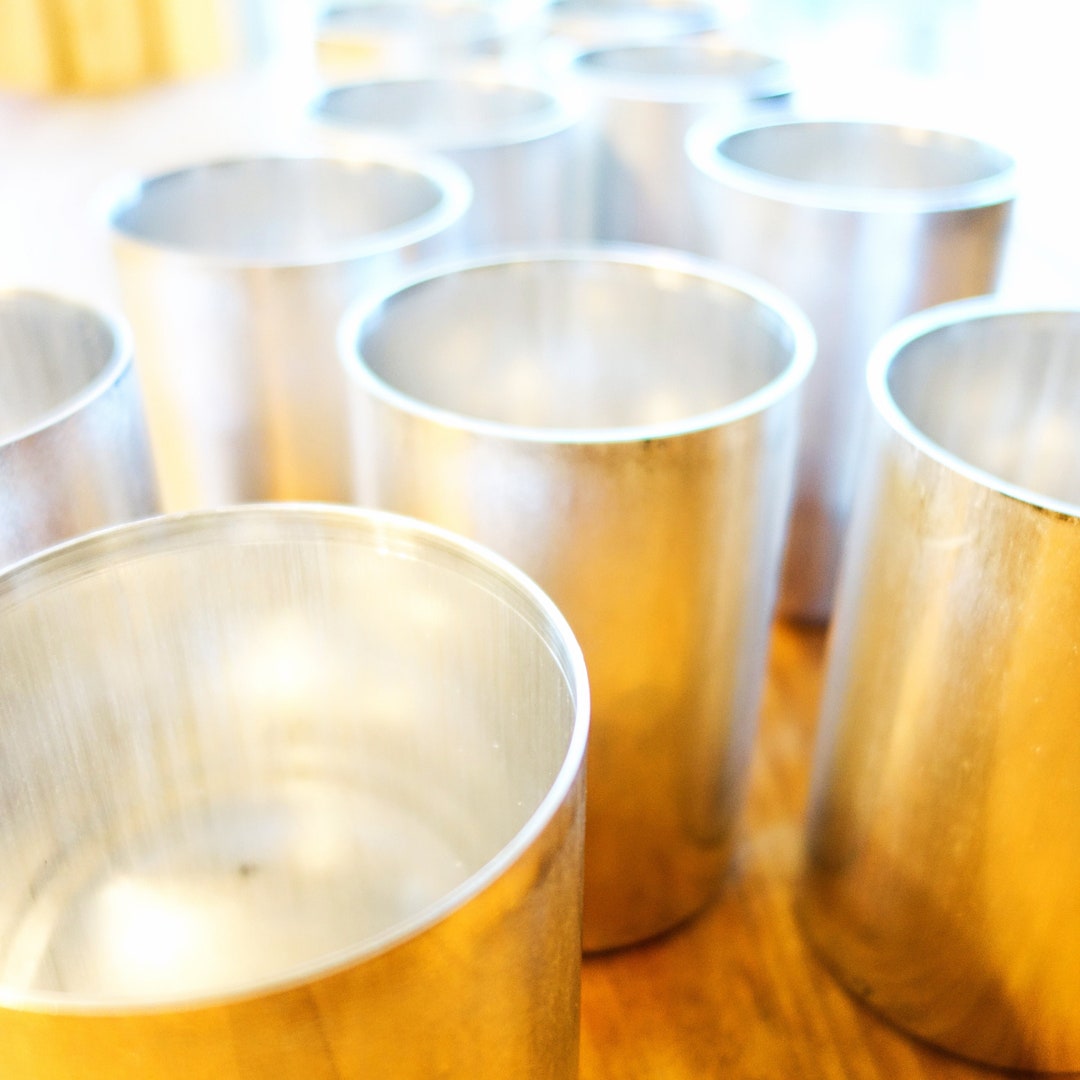 Pillar Candle Making Molds 3 by 4.5 Inches, Metal Candle Molds, Pillar ...