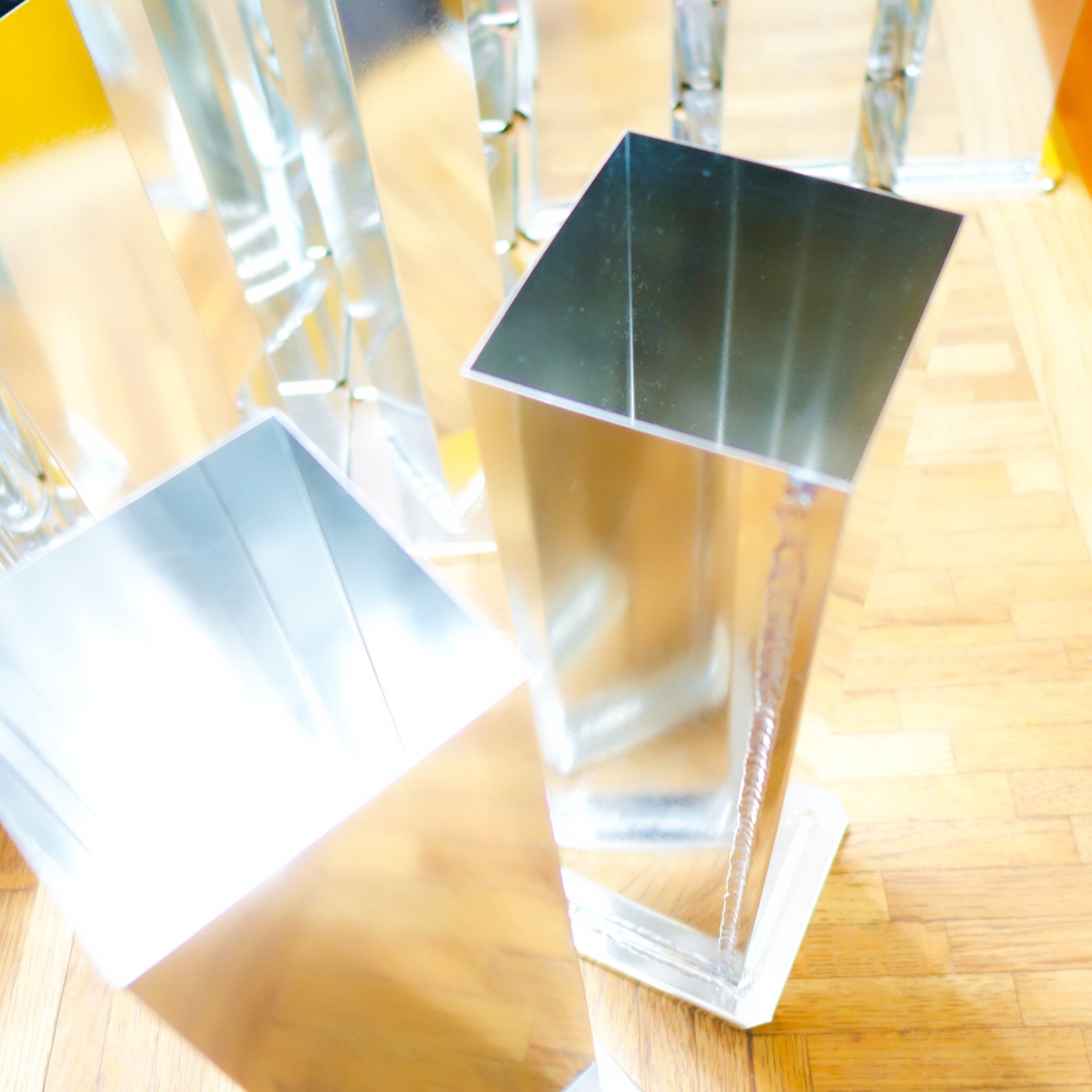 Tall Square Candle Mold // Square Pillar Mold // Metal Candle | Etsy