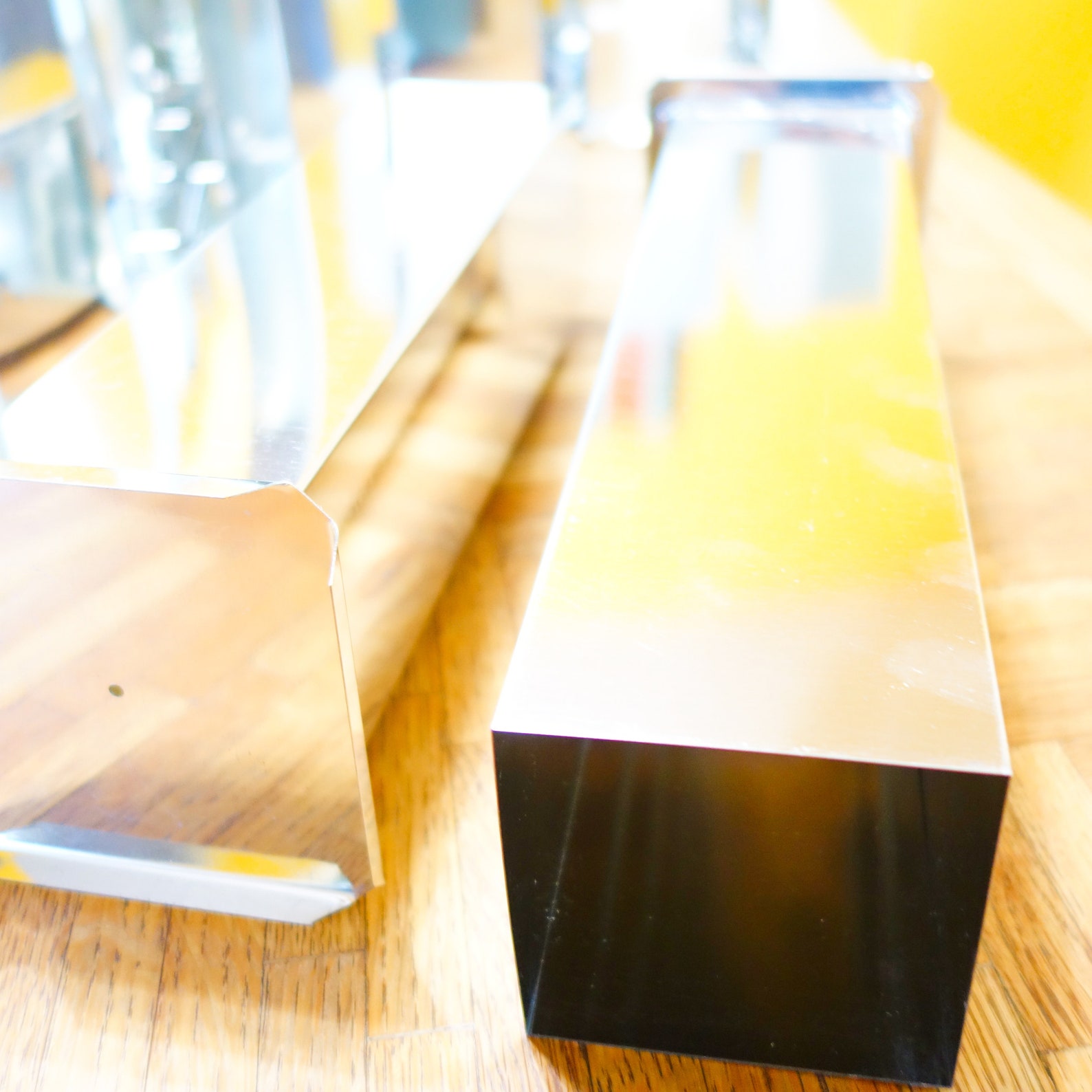 Tall Square Candle Mold // Square Pillar Mold // Metal Candle - Etsy