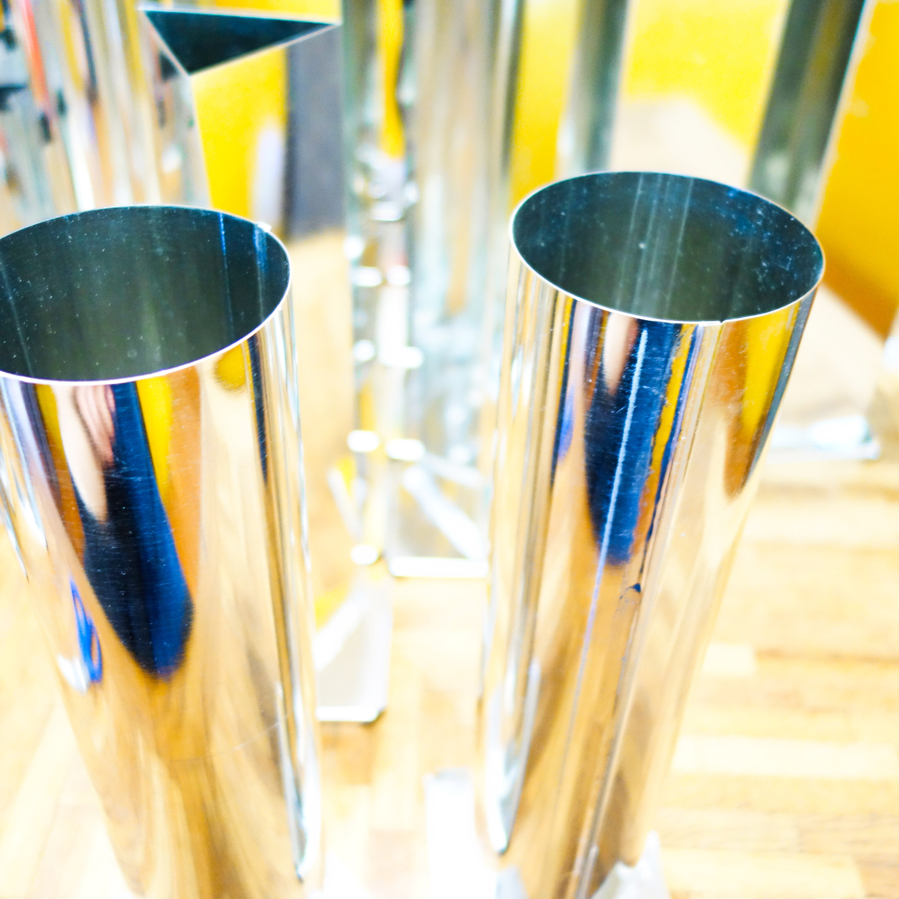 Tall Round Candle Mold // Large Pillar Mold // Metal Candle Mold ...