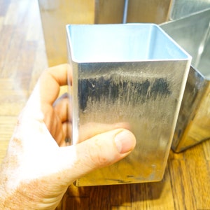Square Candle Mold, Square Pillar Candle Molds, Aluminum Candle Mold ...