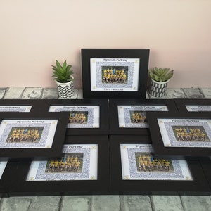 Personalised Football Team Frame-picture Frame Soccer Team-football ...