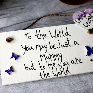 Mom Personalized Plaque - Mommy Plaque -mum House Sign - Mom Plaque ...