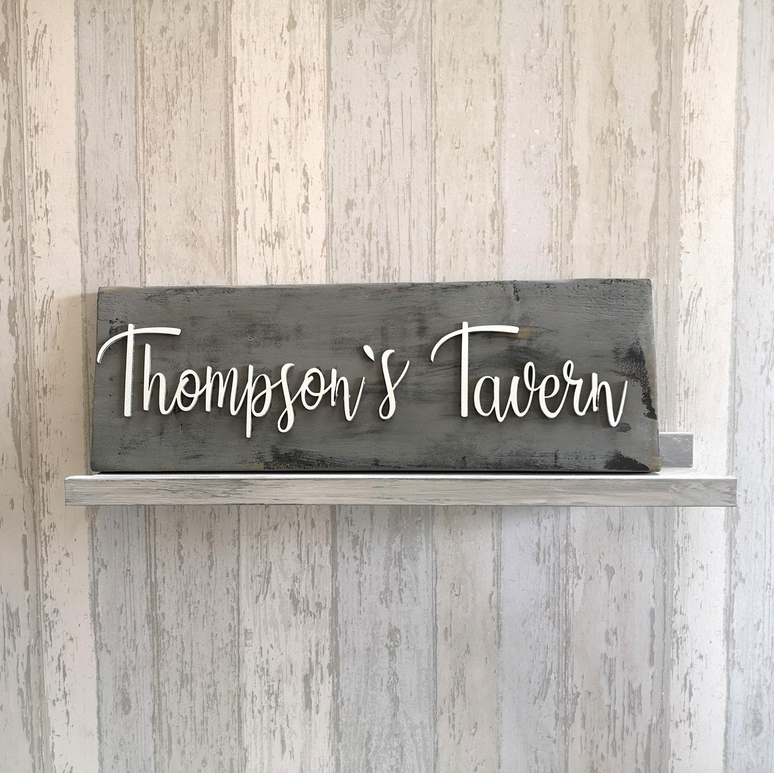 Wooden Sign Name-wall Decor for Bar-wooden Name | Etsy UK