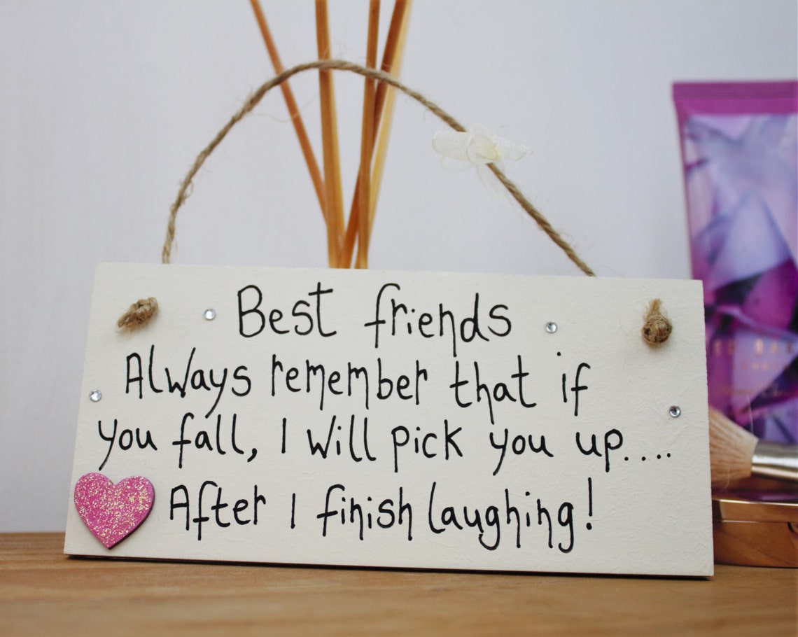 Friend Gift Plaque -best Friend Plaque-best Friend Gift Ideas ...