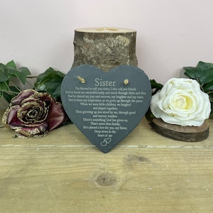 Personalised Gravestone Memorial-sister Memorial Garden Stone-grave ...