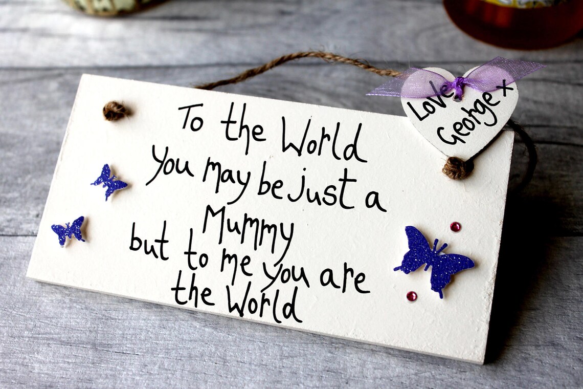 Mom Personalized Plaque Mommy Plaque mum House Sign Mom - Etsy