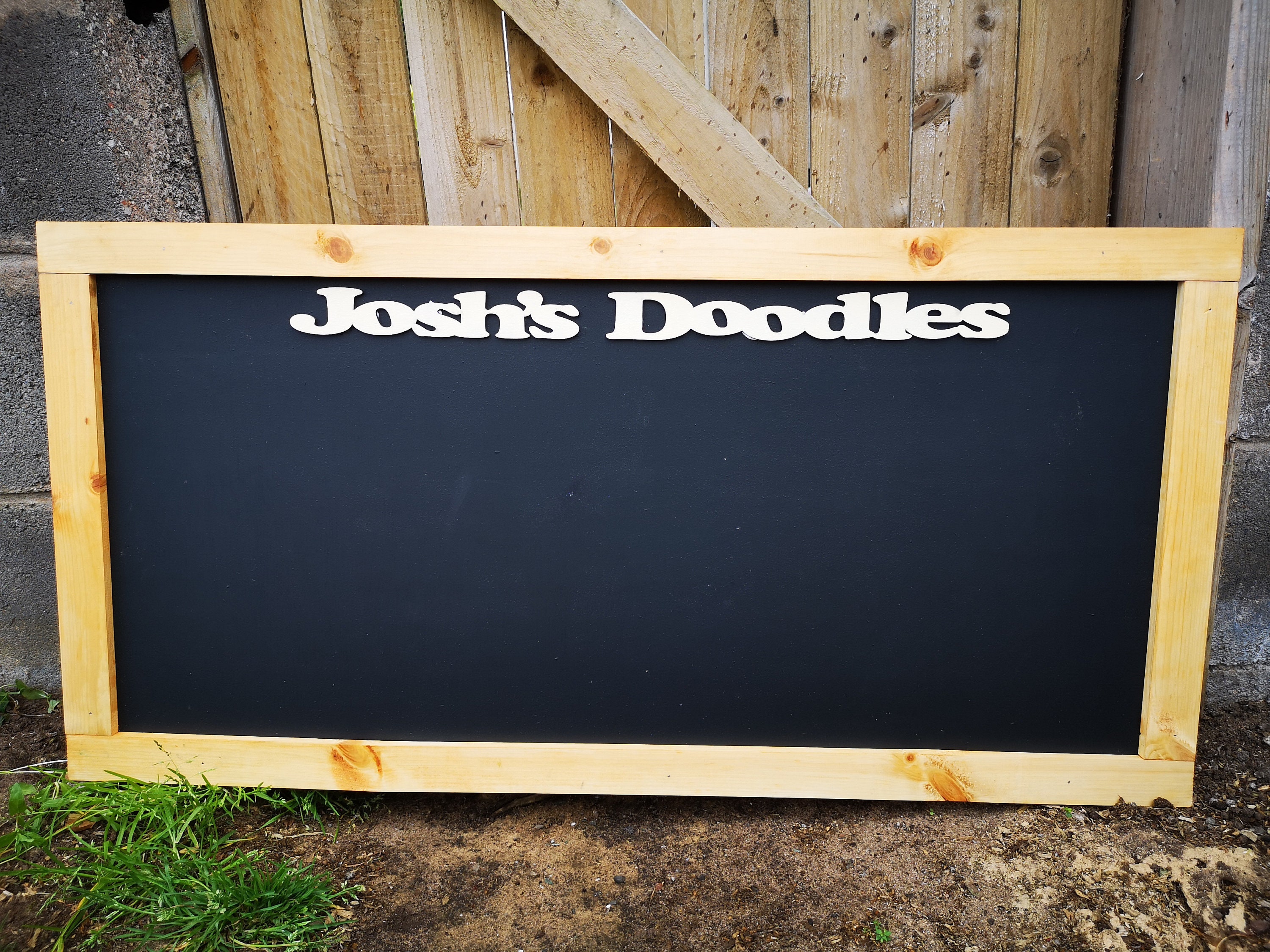 Outdoor Chalkboard for Kids-Chalkboard Gift-School Chalkboard | Etsy