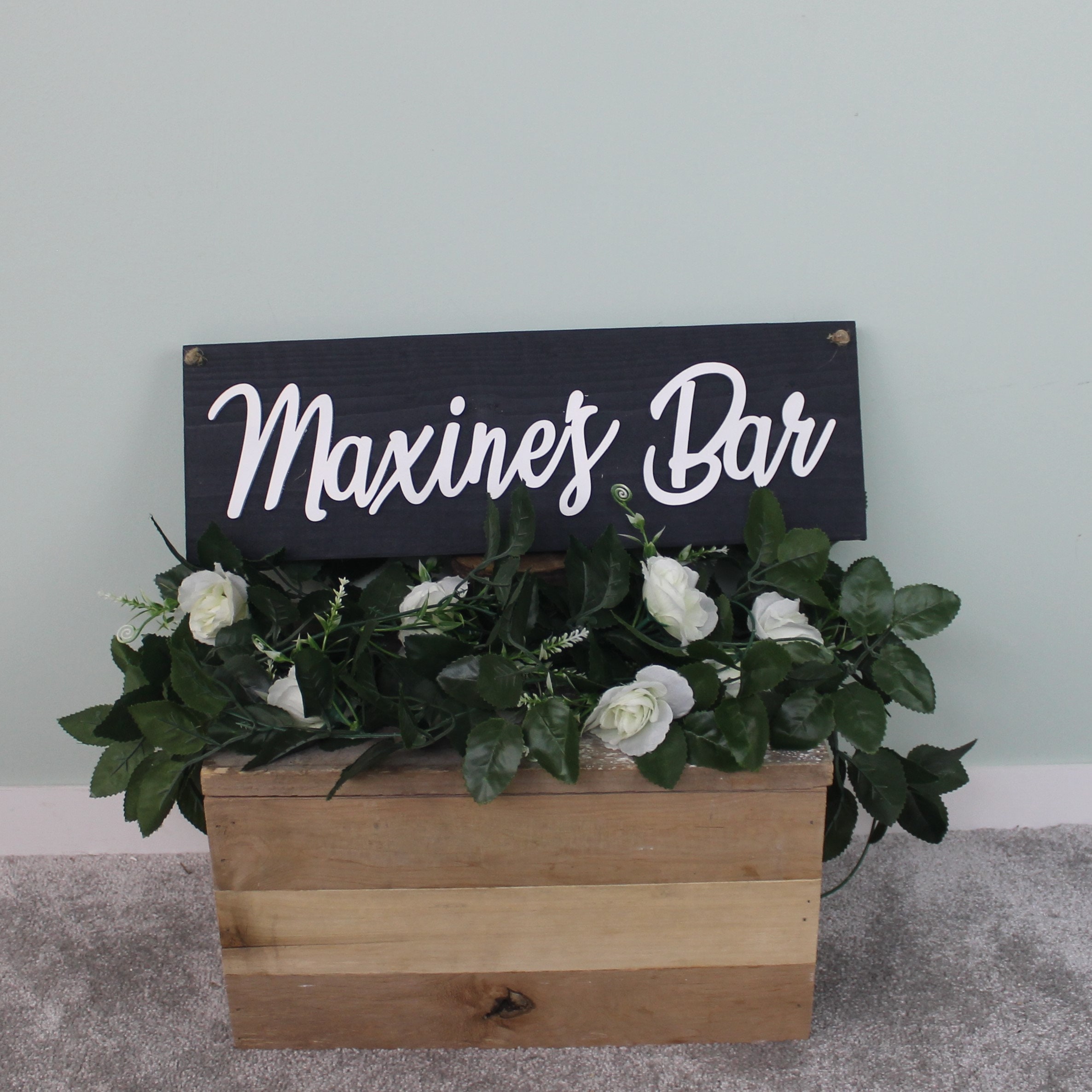 Rustic Bar Signs for Home Bar-Hanging Wall Decoration-Wooden | Etsy