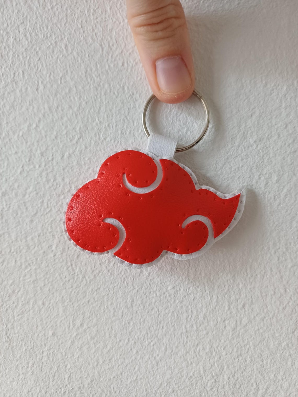 Akatsuki Cloud Keychain - Etsy